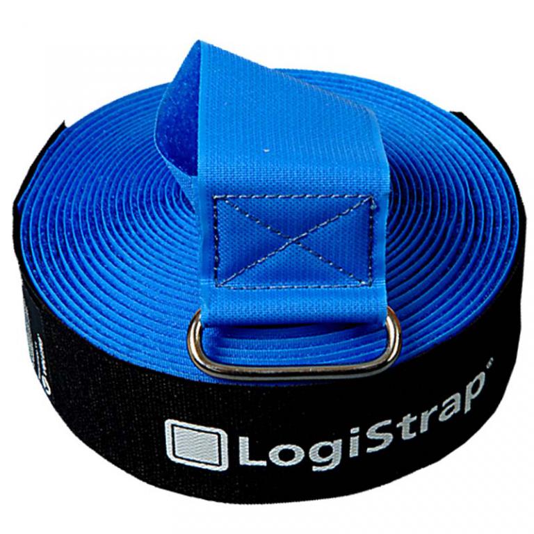 Sangle Velcro logistrap bleu royal – 50 mm x 7m | assembler-coller.com